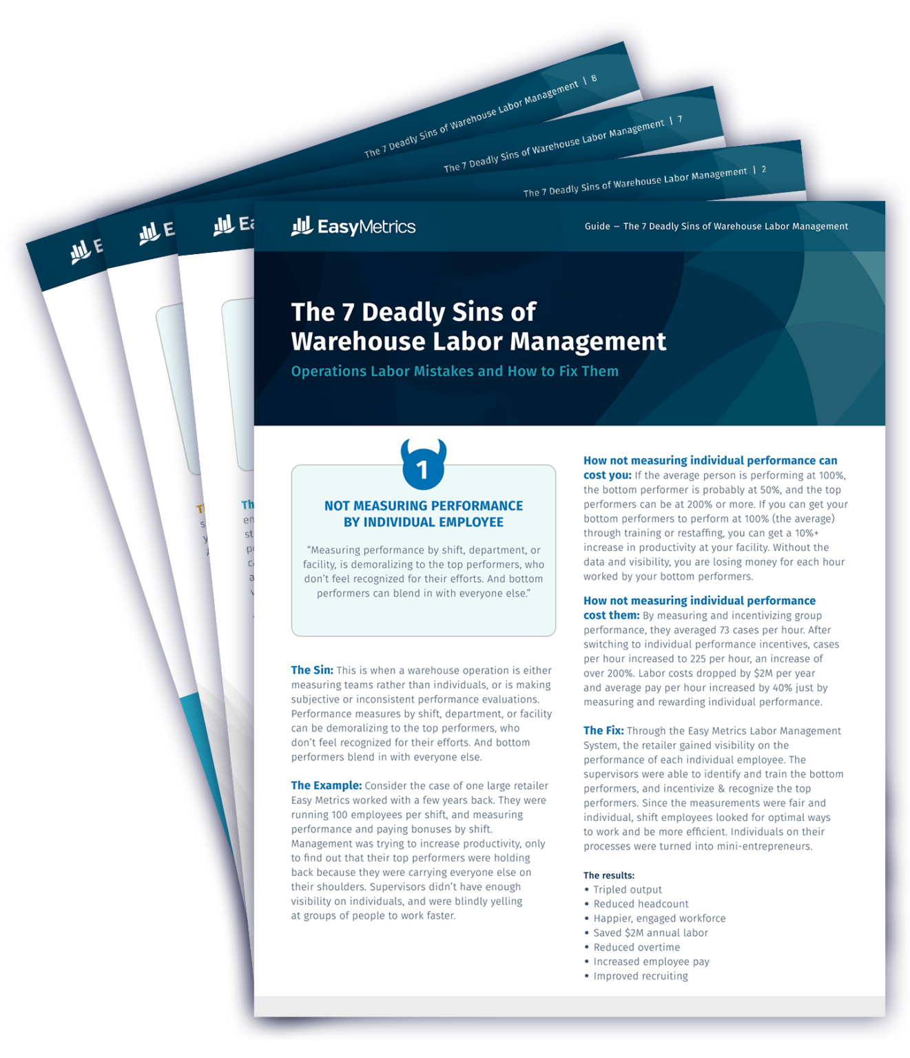 7 Deadly Sins of Warehouse Labor Management - https://www.easymetrics.com